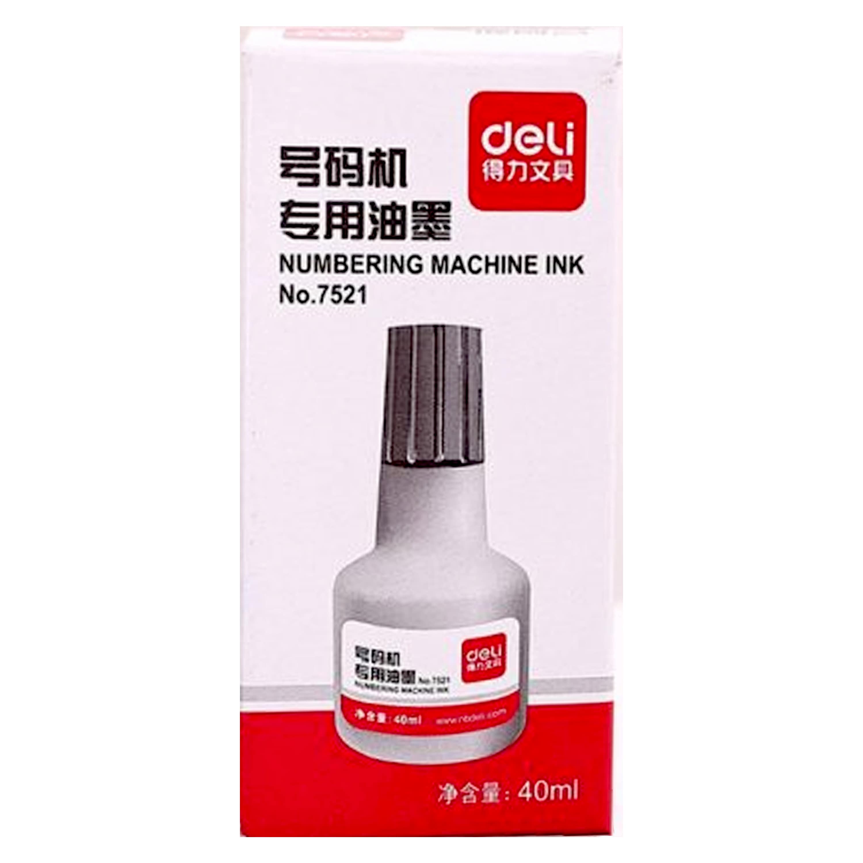 Deli Numbering Machine Ink - Wonjala Educational Mart
